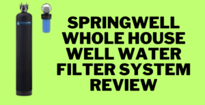 SpringWell Whole House Well Water Filter System Reviews 2025